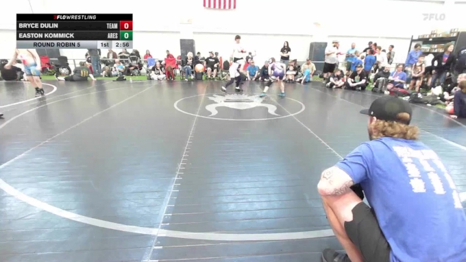 85 lbs Round Robin 5 - Bryce Dulin, Team Gotcha-yth vs Easton Kommick ...