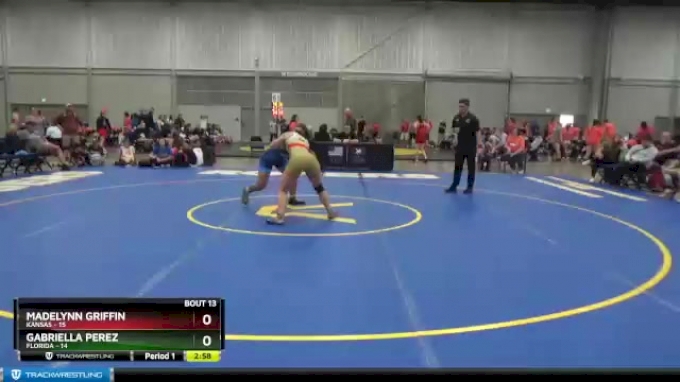 138 lbs Placement Matches (8 Team) - Madelynn Griffin, Kansas vs ...