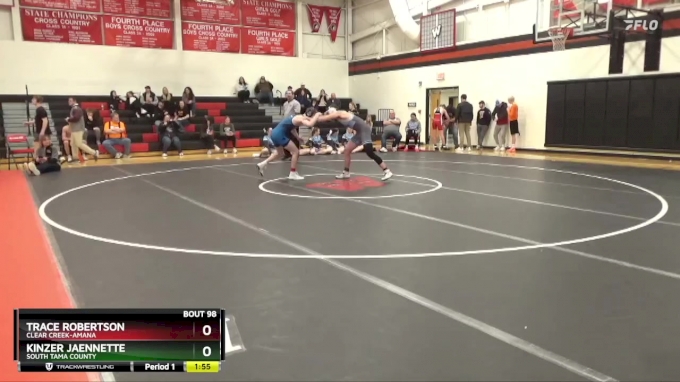 157 lbs Cons. Round 2 - Kinzer Jaennette, South Tama County vs Trace ...