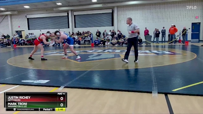 165 lbs Cons. Round 5 - Mark Troni, Washington & Lee vs Justin Richey ... 165 lbs Cons. Round 5 - Mark Troni, Washington & Lee vs Justin Richey ...