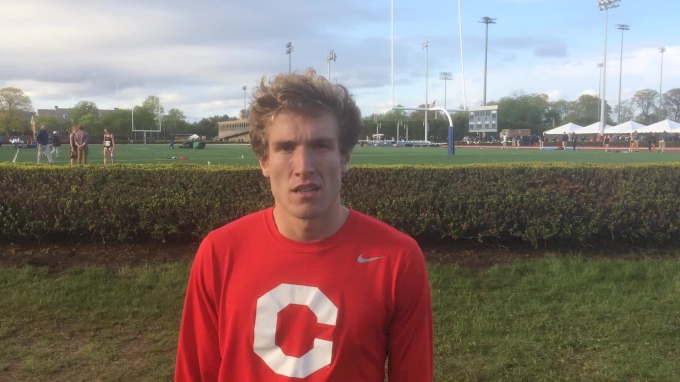 Cornell's Mark Tedder after blistering kick to win 10k