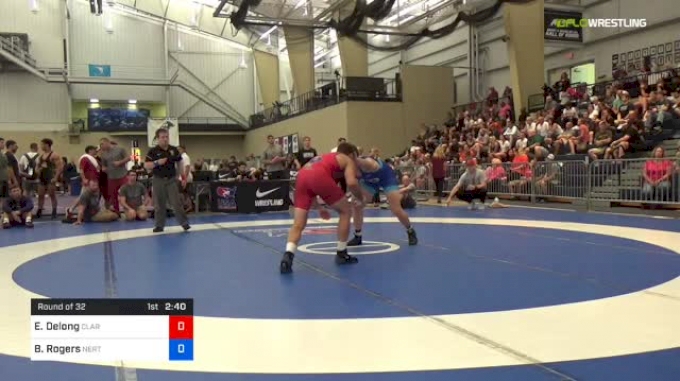 79 kg Round Of 32 - Evan Delong, Clarion RTC vs Bryce Rogers, New ...