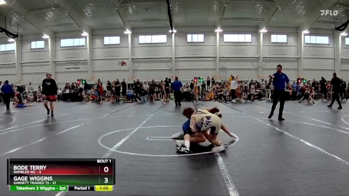 165 lbs Quarterfinals (8 Team) - Gage Wiggins, Garnett Trained TS vs ...