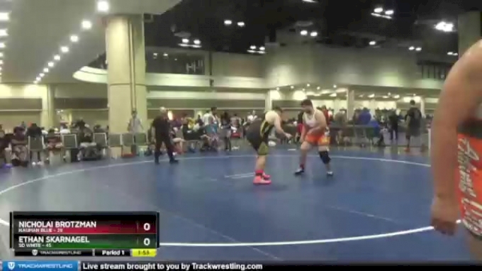 285 lbs Cross Bracket (8 Team) - Andrew Colantonio, TOWC Trojans vs Cy ...