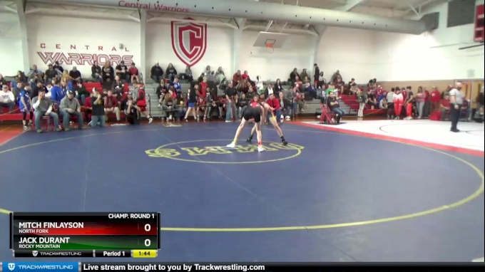 106 lbs Champ. Round 1 - Mitch Finlayson, North Fork vs Jack Durant ...