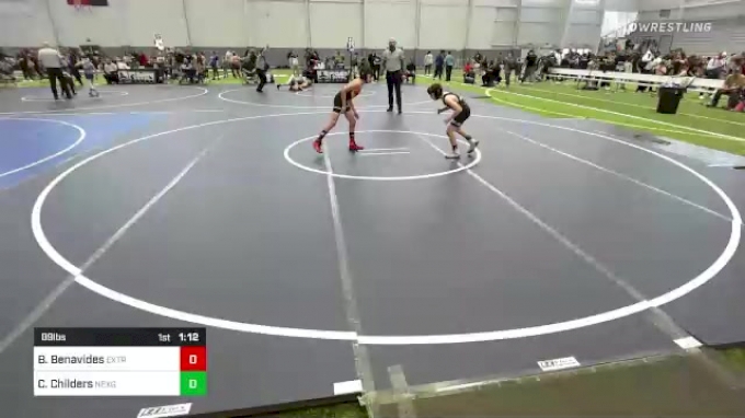 89 lbs Final - Brandon Benavides, Extreme Heat WC vs Carson Childers ...