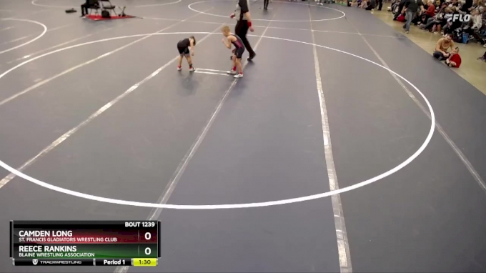 Cons. Round 2 - Reece Rankins, Blaine Wrestling Association vs Camden ...
