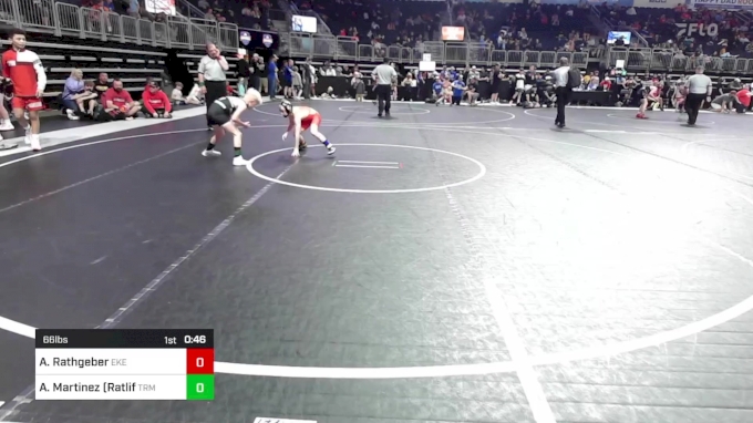 66 lbs 3rd Place - Anden Rathgeber, East Kansas Eagles vs Alexander ...