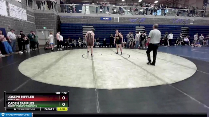 170 lbs Round 4 - Joseph Hippler, Bishop Kelly vs Caden Samples, Flight ...