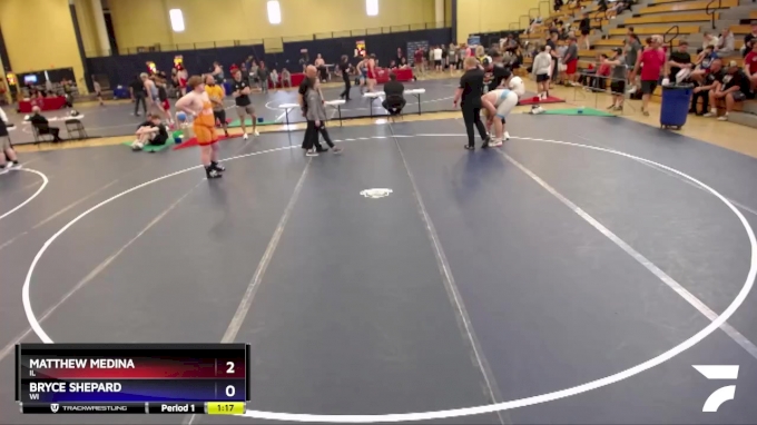285 lbs 1st Place Match - Matthew Medina, IL vs Bryce Shepard, WI