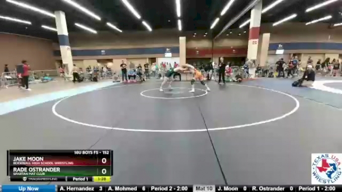 152 lbs 3rd Place Match - Jake Moon, Rockwall High School Wrestling vs ...