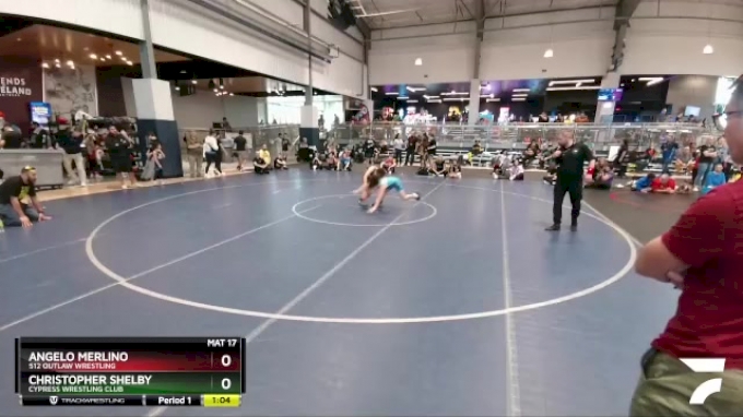 92 lbs Semifinal - Angelo Merlino, 512 Outlaw Wrestling vs Christopher ...