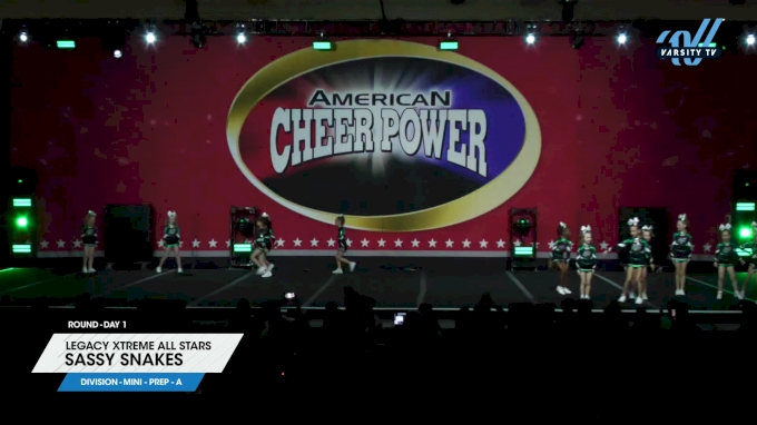 Legacy Xtreme All Stars - SASSY SNAKES [2024 L1.1 Mini - PREP - A Day 1 ...