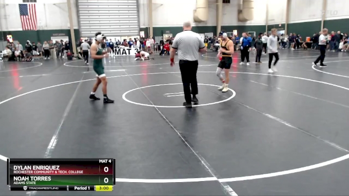 141 lbs Champ. Round 2 - Noah Torres, Adams State vs Dylan Enriquez ...