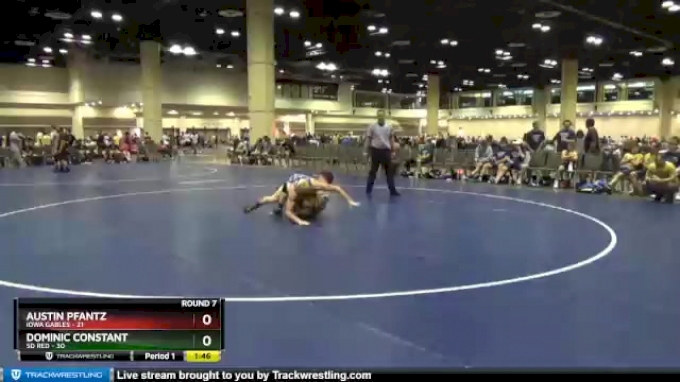 170 lbs Round 7 (10 Team) - Austin Pfantz, Iowa Gables vs Dominic ...