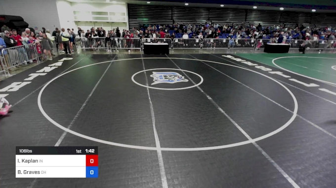 106 lbs Consi Of 32 #2 - Isabel Kaplan, IN vs Brianne Graves, OH