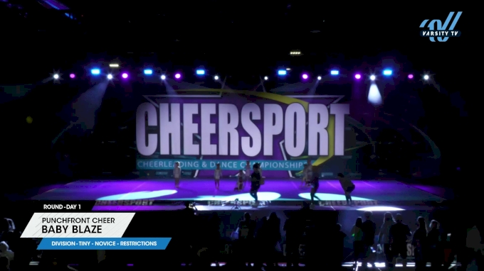 PunchFront Cheer - Baby Blaze [2024 L1 Tiny - Novice - Restrictions Day ...