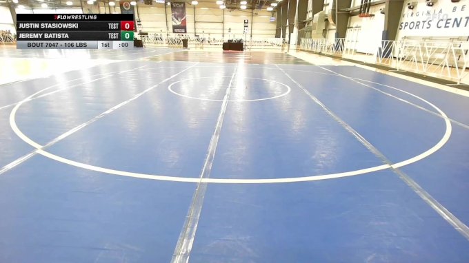 106 lbs Rr Rnd 4 - Justin Stasiowski, Test Team vs Jeremy Batista, Test ...