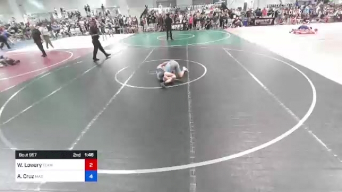 106 lbs 5th Place - Mason Bock, All American TC vs Gavin Wells, Mat ...