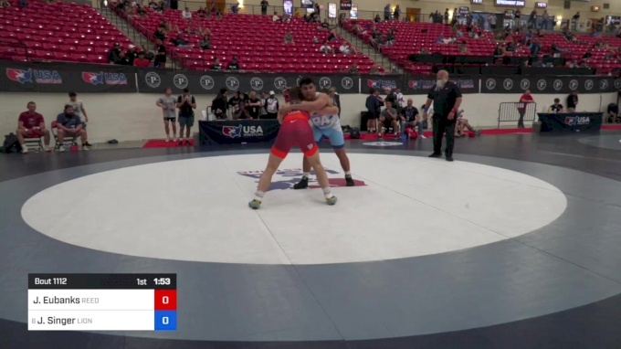 97 kg Rnd Of 32 - Jonathan Eubanks, Reed Raiders Wrestling vs Jason ...