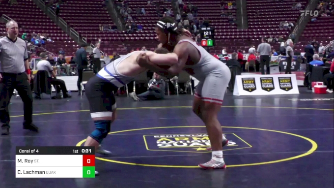 285 lbs Consi Of 4 - Maxwell Roy, St. Joseph's Prep vs Calvin Lachman ...