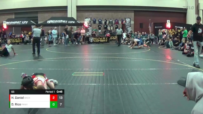 65 lbs Semis (4 Team) - Hayes Daniel, Backyard Brawlers vs Dean Rice ...