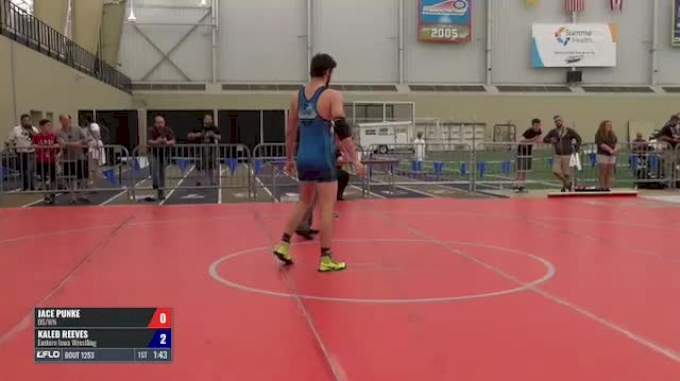85-100 Quarter-Finals - Jace Punke, OS/WN vs Kaleb Reeves, Eastern Iowa ...