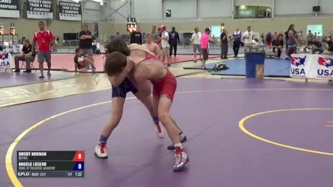 46 Consi of 4 - Brody Norman, OS/WN vs Angelo Lozado, SONS OF THUNDER ...