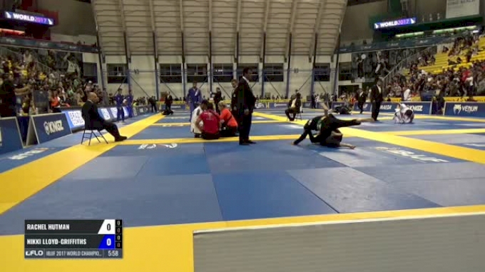 Rachel Hutman vs Nikki Lloyd-Griffiths IBJJF 2017 World Championships