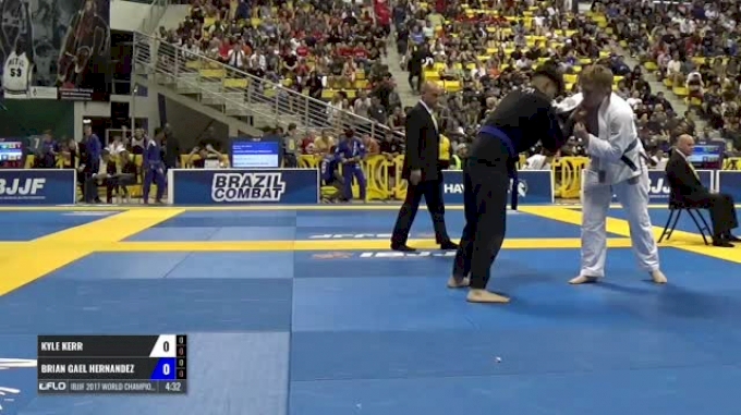 Kyle Kerr vs Brian Gael Hernandez IBJJF 2017 World Championships