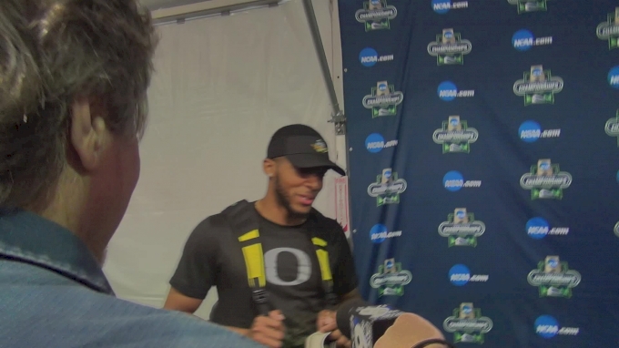 Kyree King broke the Oregon school record at 10 flat