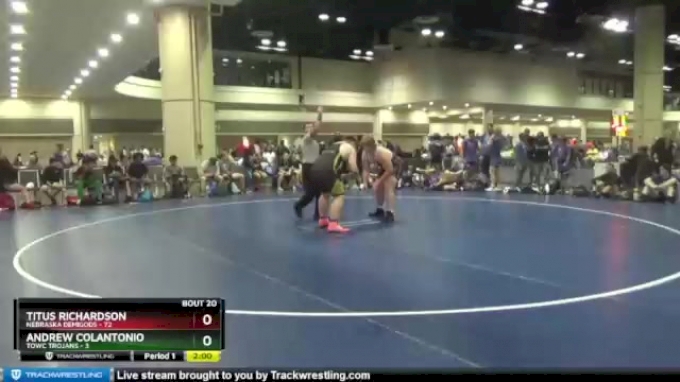 285 lbs Round 5 (8 Team) - Titus Richardson, Nebraska Demigods vs ...