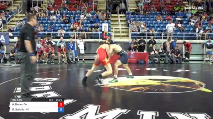 182 Round of 64 - Aiden Henry, California vs David Schultz, Maryland