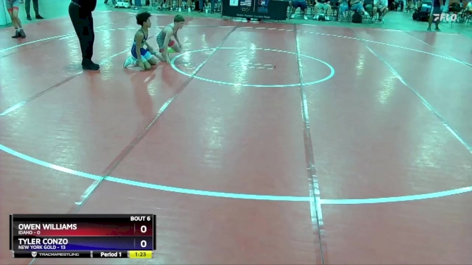 92 lbs Semis & 1st Wrestleback (8 Team) - Owen Williams, Idaho vs Tyler ...