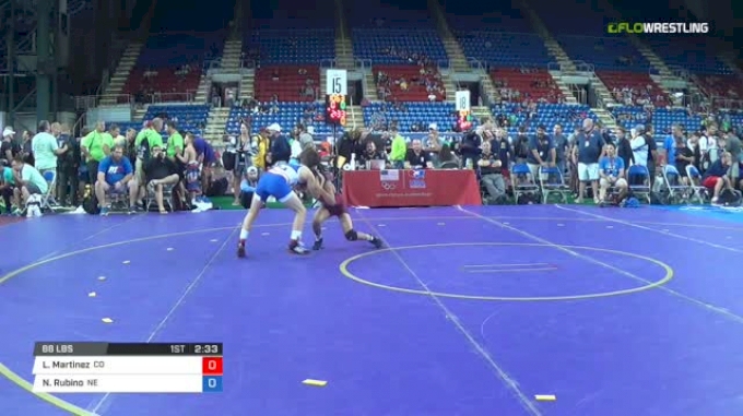 88 Round of 16 - Lawrence Martinez, Colorado vs Nathan Rubino, Nebraska