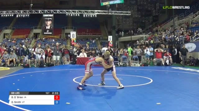 88 Round of 16 - Brandon O`Brien, Iowa vs Quade Smith, Utah