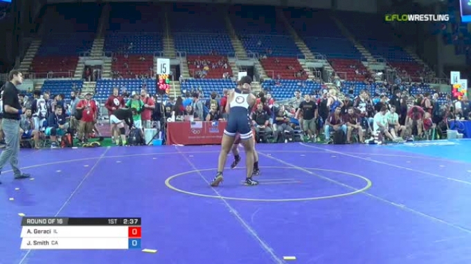 160 Round of 16 - Anthony Geraci, Illinois vs Jonovan Smith, California