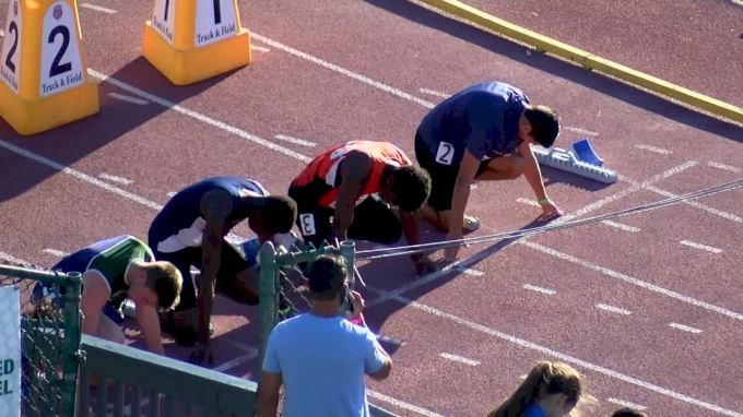 Boy's Decathlon 100m, Heat 2 - Age 15-16