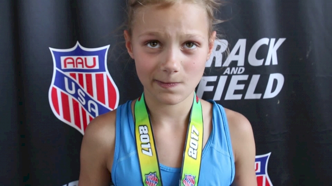 Amanda Gehring credits her high jump win to her coaches