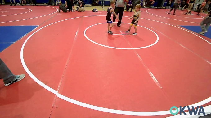 49 lbs Consi Of 16 #2 - Caleb Reed, R.A.W. vs Boston Crain, Keystone Kids