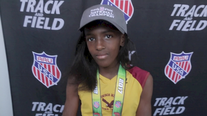 Elise Cooper's Great Start Pushed Her To 10yo 100m Title