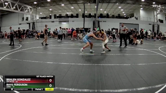 144 lbs Placement (4 Team) - Rhys Ferguson, LBWC vs Bralen Gonzalez ...