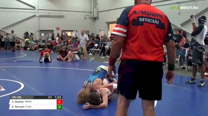 132 Consi of 32 #2 - Cade Zeamer, Manheim PA vs Evan Perrault, Flanders NJ