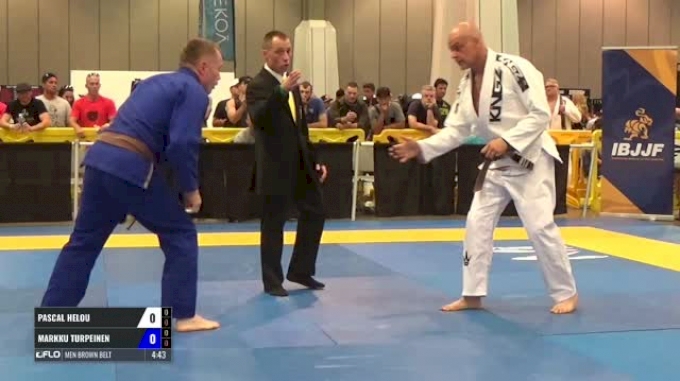 Pascal Helou vs Markku Turpeinen World Master Jiu-Jitsu IBJJF Championship