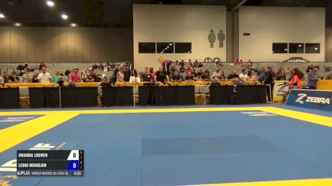 AMANDA LOEWEN vs LEONI MUNSLOW World Master Jiu-Jitsu IBJJF Championship