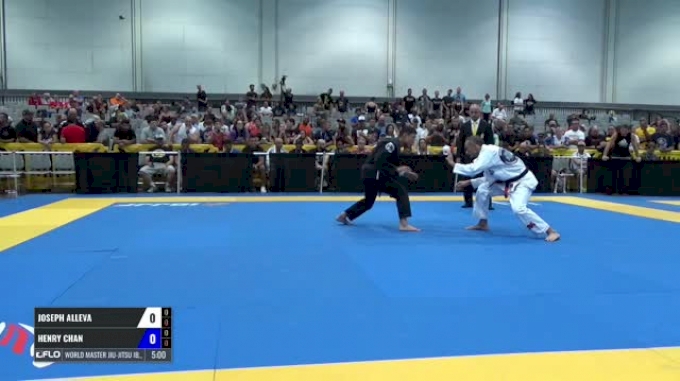 JOSEPH ALLEVA vs HENRY CHAN World Master Jiu-Jitsu IBJJF Championship
