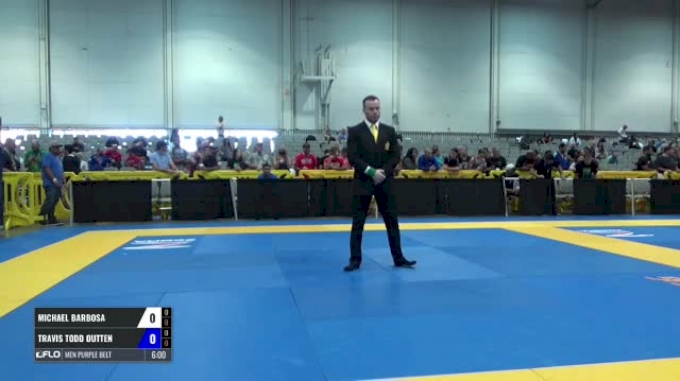 TRAVIS TODD OUTTEN vs MICHAEL BARBOSA World Master Jiu-Jitsu IBJJF ...