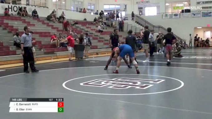 145 Finals - Charlie Darracott, Buford vs Drew Eller, Evans High School