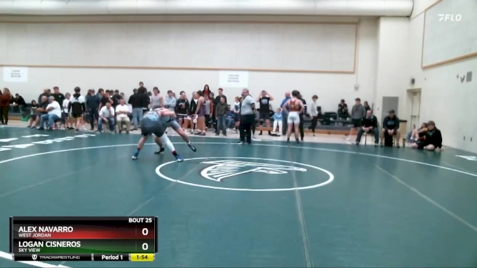 175 lbs Champ. Round 1 - Alex Navarro, West Jordan vs Logan Cisneros ...