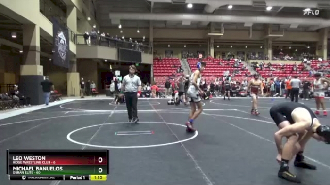 130 lbs Finals (2 Team) - Leo Weston, Ridge Wrestling Club vs Michael ...